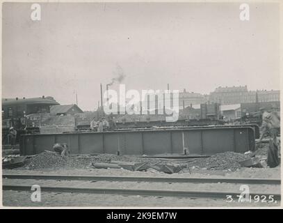Scrapping of Balkbro at Barnhusgatan Stock Photo - Alamy