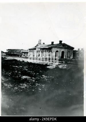Nässjö Station 1865 Stock Photo - Alamy