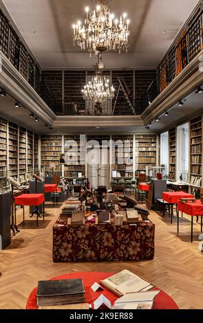 The ancient library of the seminary in Strasbourg. A collection of ...