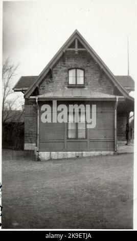 Åsa station house Stock Photo - Alamy