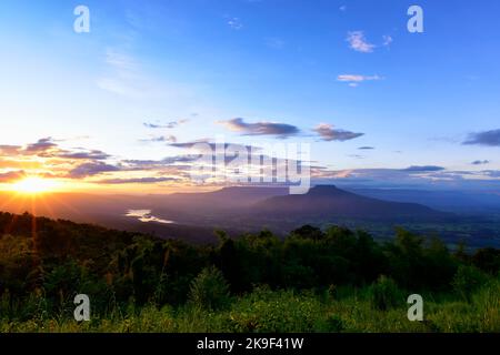 Mount Fuji at Loei Province, Thailand. This's Mountain looks like Mount ...