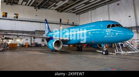 Hydrogen fuel cell in lab. Experimentation in the laboratory for ...