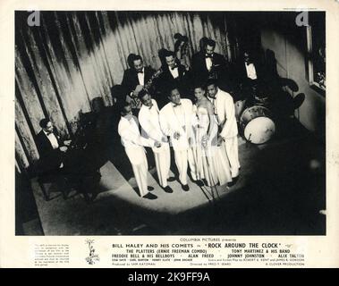 ROCK AROUND THE CLOCK, The Platters, Tony Williams (center), Zola ...