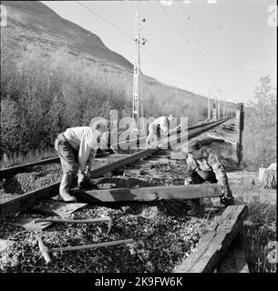 Track adjustment, grinding change Stock Photo - Alamy