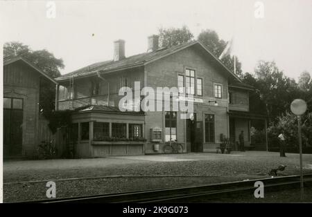 The railway station in Marma Stock Photo - Alamy