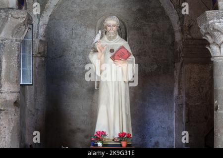 Stauet of St. Columbanus - Church of Saint Columbanus - Little gem of ...