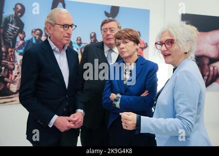 Ambassador of Germany, Pascal Hector L and wife Annette Hector R arrive ...