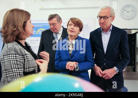 Ambassador of Germany, Pascal Hector L and wife Annette Hector R arrive ...