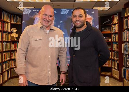Director Karim Amer, Steve Schmidt, The Lincoln Project co-founder, and ...