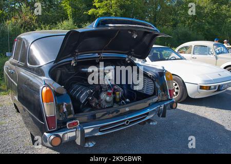 Tatra 603, produced from 1956 - 1975, V8 engine, side front view Stock ...