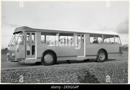 Bus built by AB Svenska Railway workshops, ASJ Stock Photo - Alamy