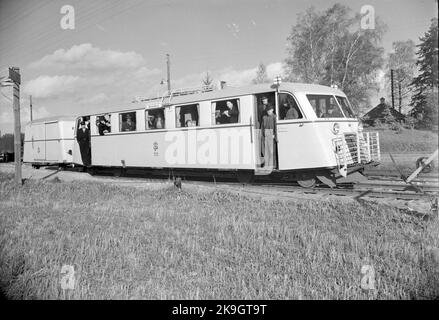 Rail bus SJ YD0 375 Stock Photo - Alamy
