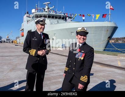 Nicole Robichaud (Commanding Officer of HMCS Margaret Brooke ...
