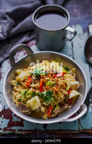 Bakmi Godok Jawa is traditional food from Java made of noodles and ...
