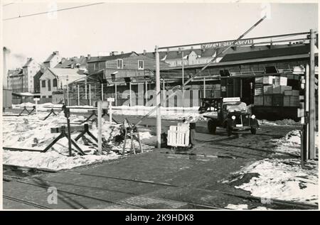 Stockholm Norra station for electrification Stock Photo - Alamy