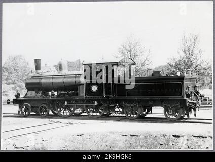 Dala Hälsingland Rail, DHDJ Lok 5 Stock Photo - Alamy