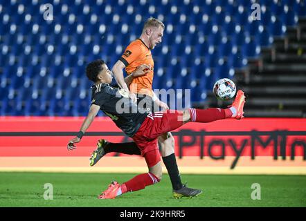 Noah Emmanuel Mawete Kinsiona (22) of Standard pictured fighting for ...
