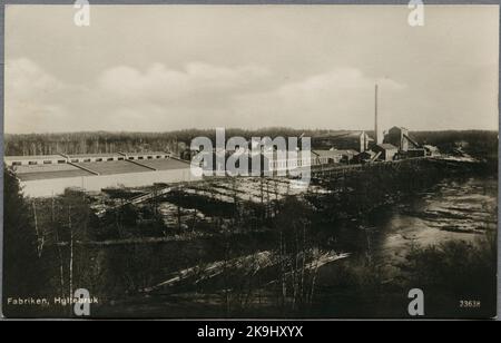 Hyltebruk paper mill Stock Photo - Alamy
