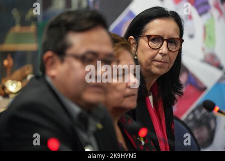 Canada. 28th Oct, 2022. Squamish Nation councillor Wilson Williams and ...