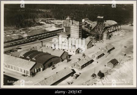 View of Boliden's mining area Stock Photo - Alamy