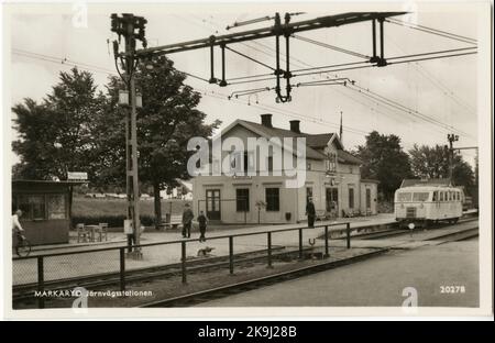 Markaryd Railway Station Stock Photo - Alamy