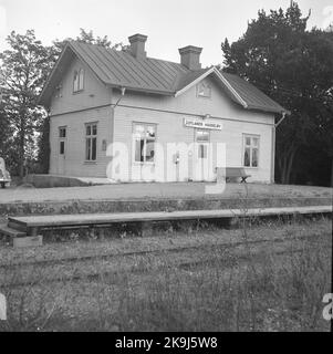Gotland's Hässelby Station in Dalhem Stock Photo - Alamy