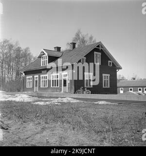 Hultanäs Railway Station Stock Photo - Alamy