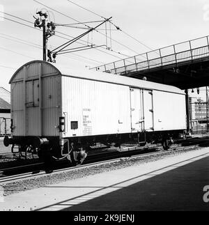State Railways, SJ freight wagons Stock Photo - Alamy