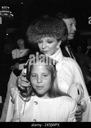 Joan Collins at the 1983 Young Musicians Annual Celebrity Mother ...