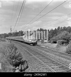State Railways SJ RA 991 "Rapid 7", Stockholm Central Stock Photo - Alamy
