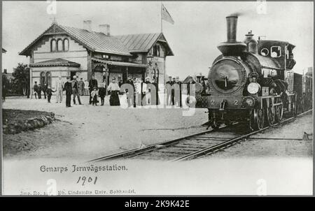 Genarp railway station Stock Photo - Alamy
