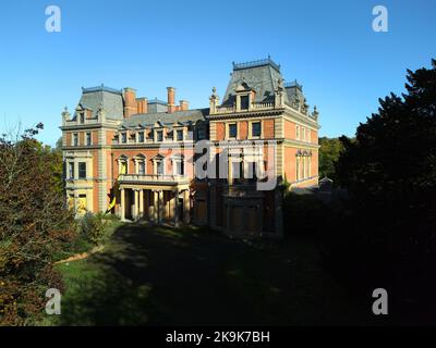 At Corby, England, East Carlton hall, a mansion dating from the late ...