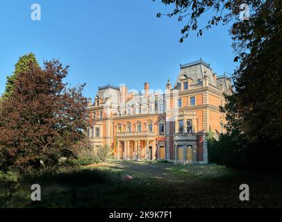 At Corby, England, East Carlton hall, a mansion dating from the late ...