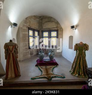 Hunedoara, Romania - 17 October, 2022: view of the landmark 15th ...