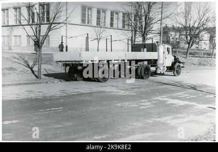 State railways, SJ truck with gear unit Stock Photo - Alamy