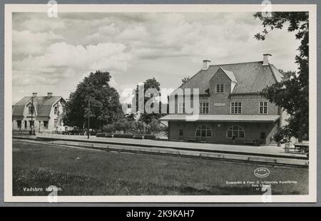 Vadsbro Railway Station Stock Photo - Alamy