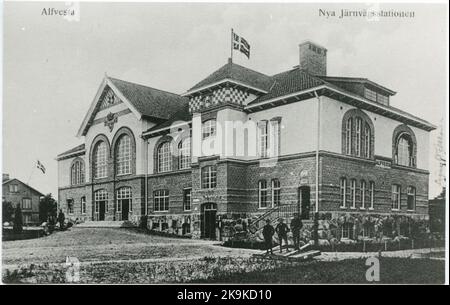 Alvesta railway station Stock Photo - Alamy