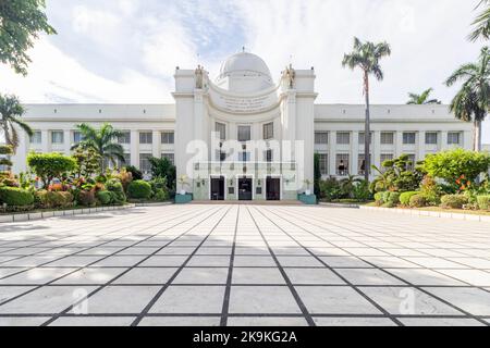 Facade of the Cebu Provincial Capitol built in 1937 in Cebu City ...
