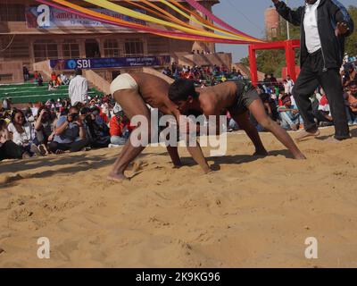 Kushti, wrestling, India Stock Photo - Alamy