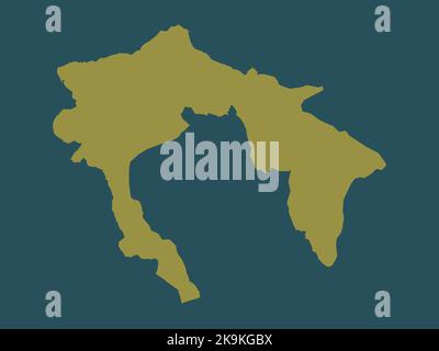 Debar, municipality of Macedonia. Solid color shape. Locations and ...