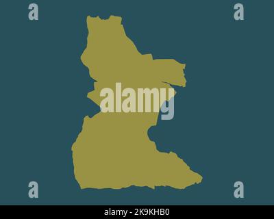 Karpos, municipality of Macedonia. Solid color shape. Locations and ...