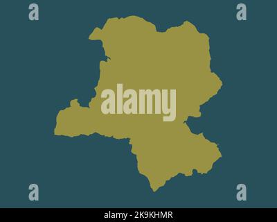 Kicevo, municipality of Macedonia. Solid color shape. Locations and ...