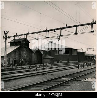New locomotive at Storlien Stock Photo - Alamy