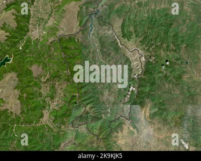 Makedonski Brod, municipality of Macedonia. High resolution satellite ...