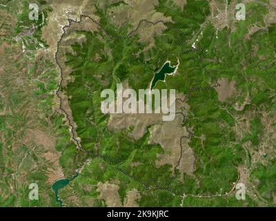 Mavrovo and Rostusa, municipality of Macedonia. High resolution ...