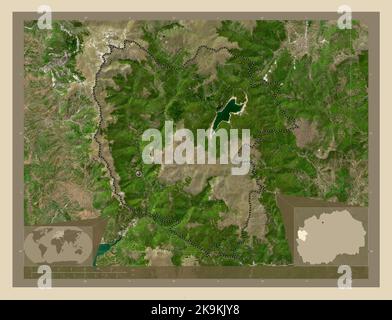 Mavrovo and Rostusa, municipality of Macedonia. High resolution ...