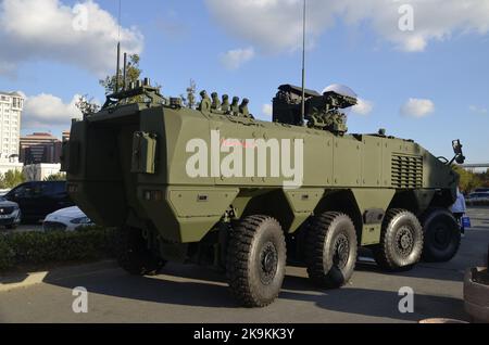 Istanbul Turkey. October 2022. BMC Altuğ Tactical Wheeled Armored ...