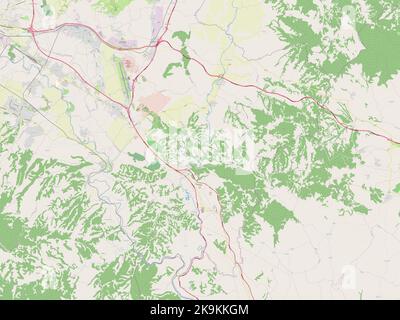 Petrovec, municipality of Macedonia. Open Street Map. Locations of ...