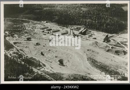 Aerial photo over Boliden Mining area Stock Photo - Alamy