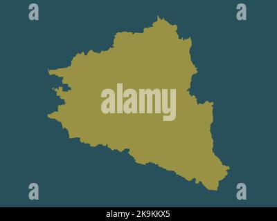 Prilep, municipality of Macedonia. Solid color shape. Locations and ...